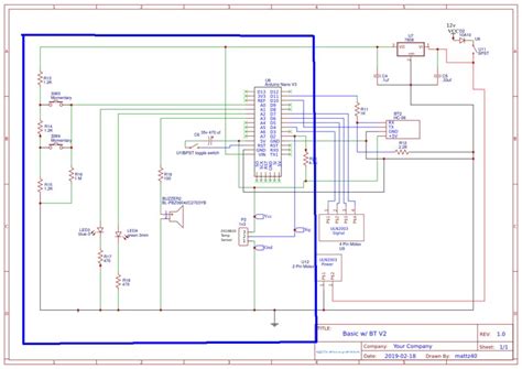 Stepper Motor Driver Schematic Setup