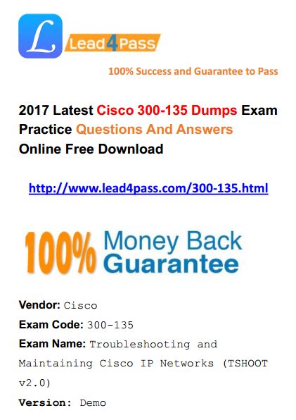 Latest Cisco Pass New Cisco CCNP Routing And Switching Dumps Exam Files