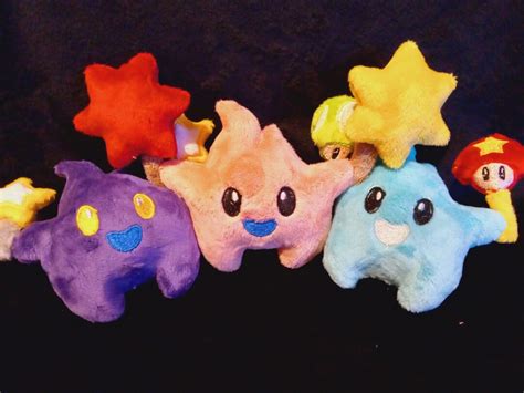 Made To Order Super Mario Galaxy Inspired Hungry Luma Plushies Etsy