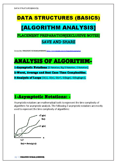 Algorithm Analysis Hiui Data Structures Basics Algorithm