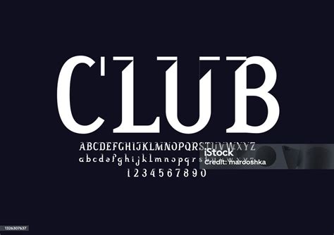 석고 슬래브 세리프 글꼴 컬러 섀도우 트렌디 한 어퍼 케이스와 소문자와 숫자 벡터 일러스트 10eps와 현대 알파벳 개념에 대한 스톡 벡터 아트 및 기타 이미지 Istock