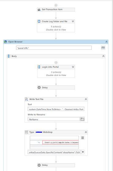 Add Multiple Items Via Api Loop Only Certain Activities