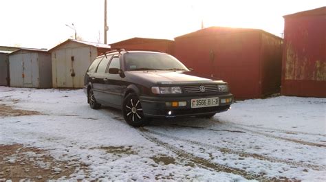 Первый снег и поездка в Могилёв — Volkswagen Passat B4 1 8 л 1996 года мойка Drive2