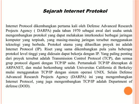 protocol ip address ppt