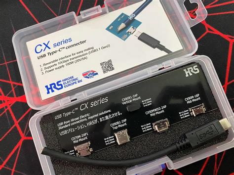 HIROSE CX Serisi Usb Type C Konnektör