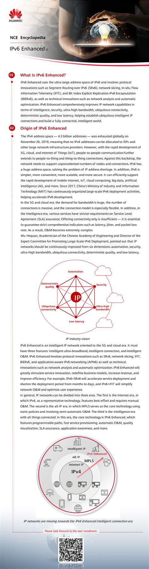 what is ipv6 enhanced huawei enterprise support community