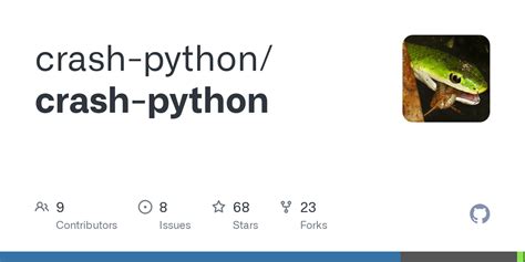 GitHub Crash Python Crash Python