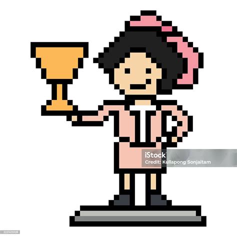 만화 귀여운 비즈니스 개념 픽셀 만화 8 비트 캐릭터 남자 사업가 스마트 작업 게임 장식 비즈니스 8 비트 남성 경력 캐릭터 게임 8 비트 벡터 개념에 대한 스톡 벡터 아트