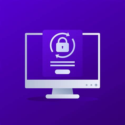 premium vector password reset vector icon for web