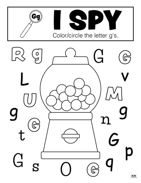 Free Printable Letter G Worksheets Free Printables