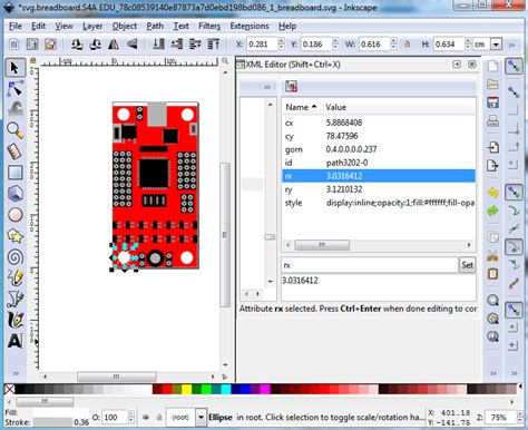 Rescale A Svg Using Inkscape Tutorials Guides How Tos And Experiences Fritzing Forum