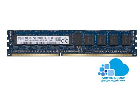 رم سرور اچ پی Hpe 8gb Ddr3 14900 آرین وب ایرانیان