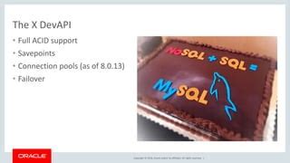 Python And The Mysql Document Store Ppt