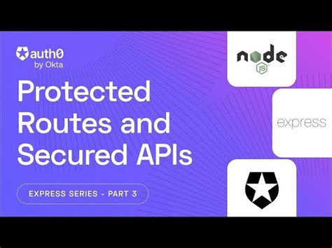 free video protecting routes and securing api endpoints in node js and