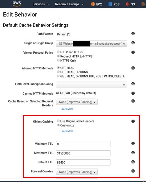 AWS Clean Up CloudFront Cache