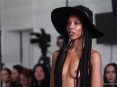 Isis Fashion Awards Nude Accessory Runway Catwalk HD