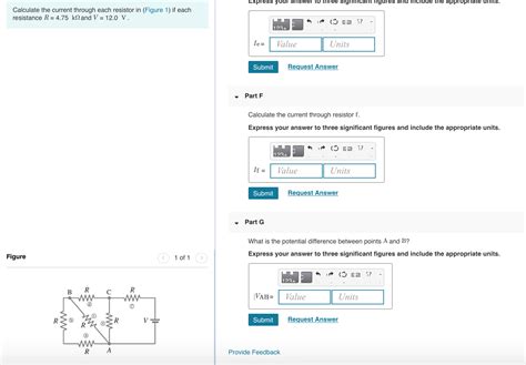 Solved Problem 19 20 Calculate The Current Through Each