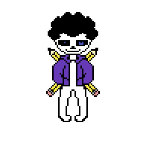Pixilart Animatortale Sr Pelo As Sans V2 By Fusion12345