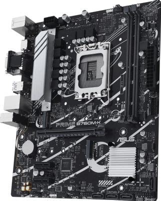 Материнская плата ASUS PRIME B760M-K, LGA 1700, Intel B760, mATX, Ret ...