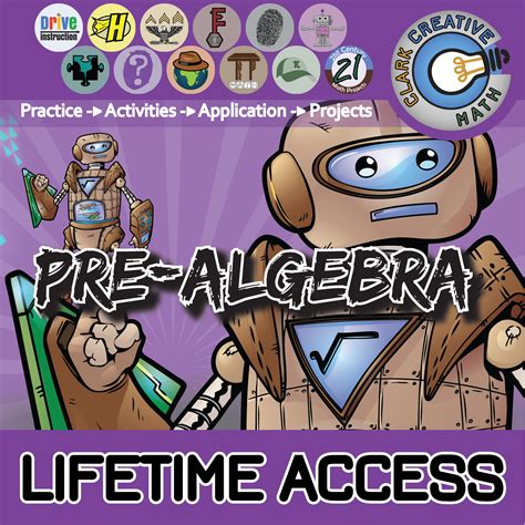 Pre Algebra Complete Curriculum Clark Creative Education