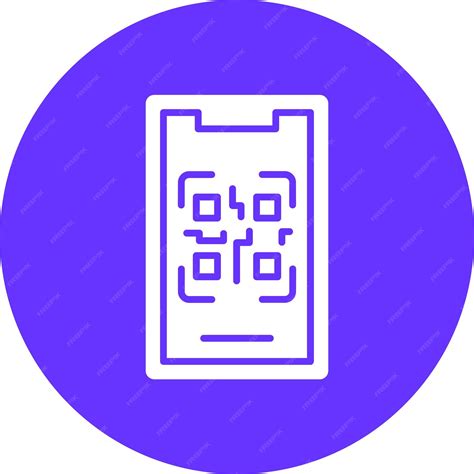 Premium Vector Vector Design Mobile Qr Code Icon Style