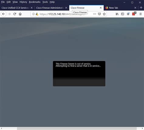 Unable To Login To Finesse Desktop On Uccx 10 5 Cisco Community