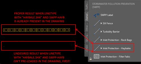 Solved Tool Palettes Dont Create Complex Custom Linetypes Properly Autodesk Community