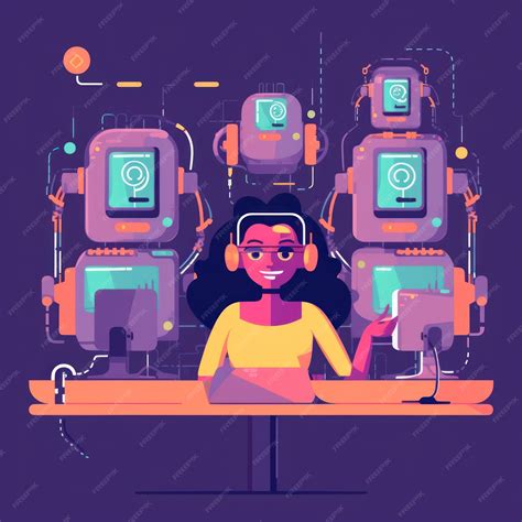 Robot Virtual Assistant Robot Writing A Robot Chatbot Business Ai Coder Automated Technolo