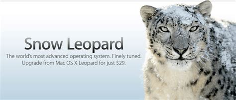 Mac OS X 10 6 Snow Leopard Available Tomorrow 29 Resource Guide Stark Insider