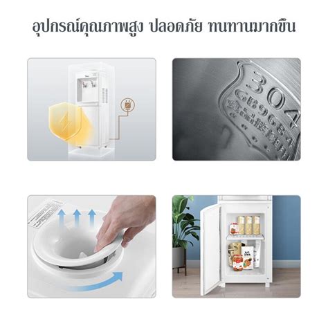 Chigoo ตู้ทำน้ำร้อน น้ำเย็น 430w ตู้กดน้ำ ตู้กดน้ำดื่ม ตู้กดน้ำดื่มแบบตั้งโต๊ะ 2ก๊อก เครื่องกด