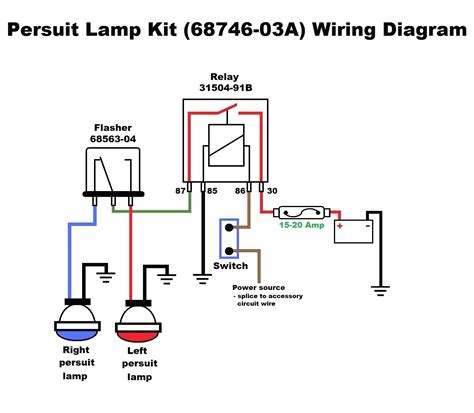 Alternating Flasher Circuit Diagram
