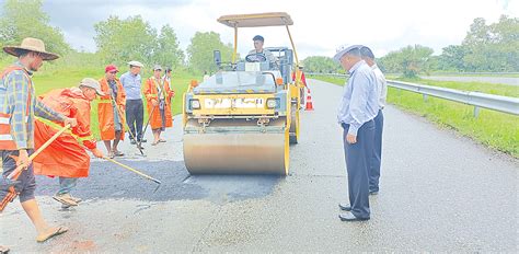 ရန်ကုန် မန္တလေး အမြန်လမ်းမကြီး နေပြည်တော် ရန်ကုန် လမ်းပိုင်း ရှိ လမ