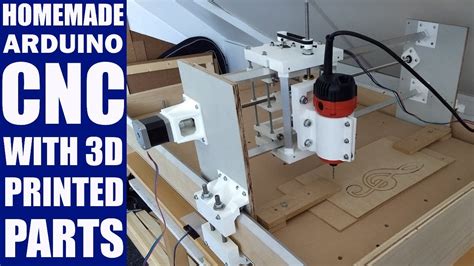 Homemade CNC With D Printed Parts XECNC