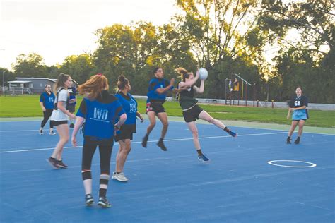 Ongoing Action At Twilight Netball The Coonamble Times