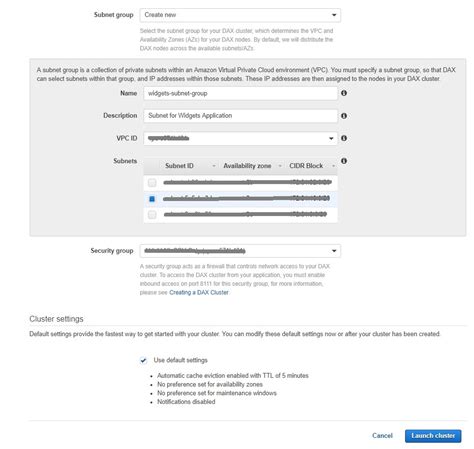 Aws Dax Overview And Sample Application Using Encryption At Rest