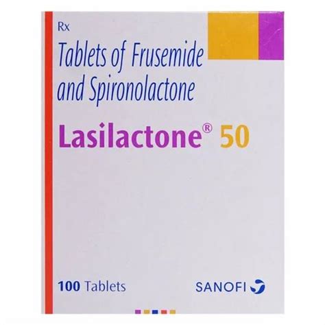 Spironolactone Lasilactone 50 At Rs 58stripe Generic Medicine In