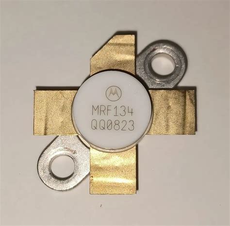 Macom Mrf134 Rf Mosfet Transistors Maximum Gate Source Voltage 65 Vdc