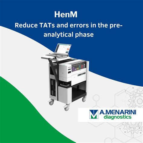 Reduce Errors In The Pre Analytical Phase With Henm The Automation Process Removes The Risk Of