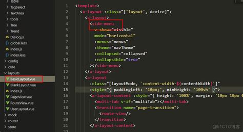 Ant Design Vue Pro中，人为控制菜单选中状态（包括操作子路由时让父级菜单选中状态）51cto博客ant Design Pro Vue 动态菜单