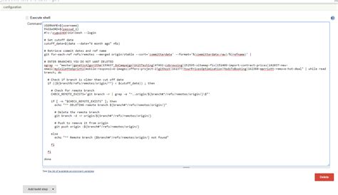Auto Delete Old Github Branches Using Jenkins All Things Sitecore