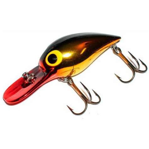 Brads Lil Wigglers Crank Bait Goldred Bill