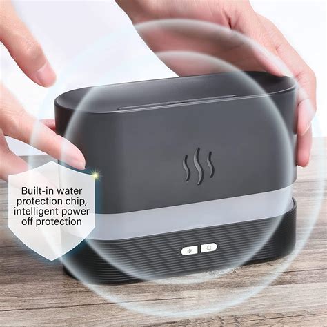 Depulat Flame Air Diffuser Humidifier Portable Noiseless Aroma