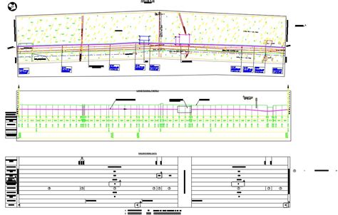 Cad Design Of Pipeline System Plan In Autocad 2d Drawing Cad File Dwg File