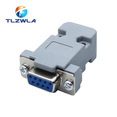1pcs Rs232 Serial Port Connector Db9 Female Socket Vicedeal