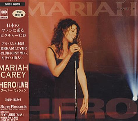 Mariah Carey Hero Live Japanese Cd Single —