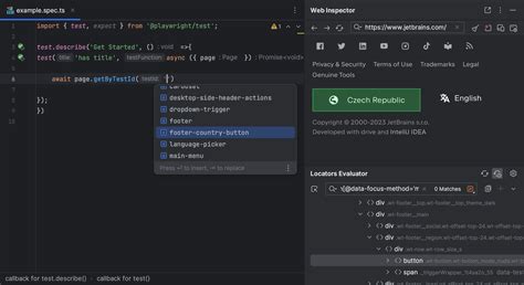 Playwright Support Arrives To Jetbrains Aqua The Quality Assurance Blog