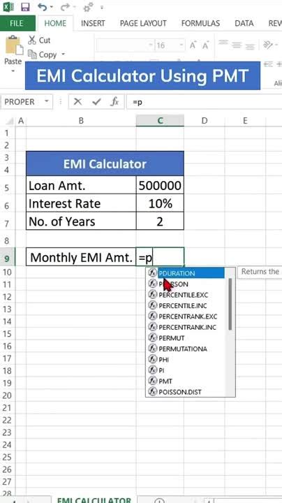 how to use the pmt function in excel aiita computer training centre posted on the topic linkedin