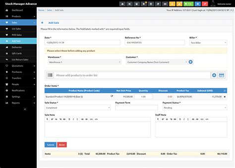 Tecdiary Stock Management Php Script Inkthemes