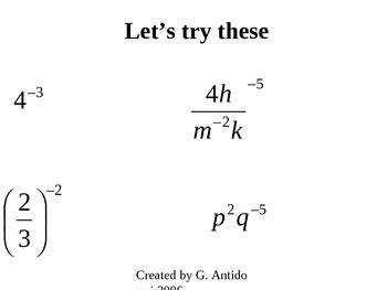 Powerpoint Multiplying Monomials Lesson By Gina Antidormi TPT