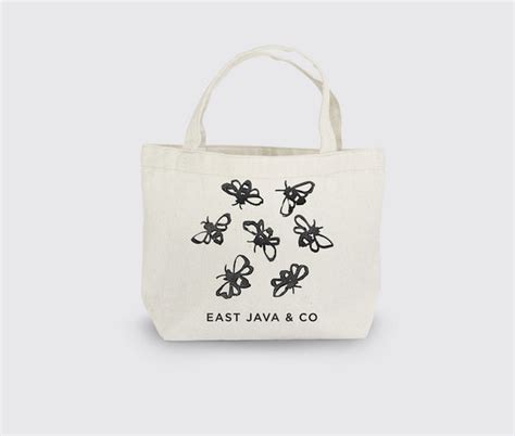 Mini Tote Bag Bee East Java And Co